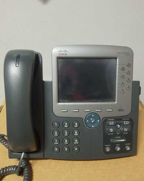 IP телефон Cisco7975 и Конференц-станция Cisco7937