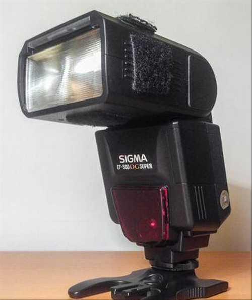 Вспышка Sigma EF-500 DG для Pentax полурабочая