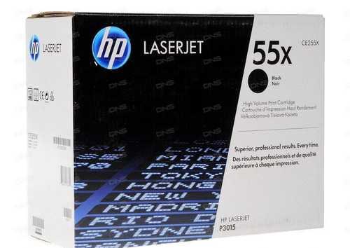 Картридж лазерный HP 55X (CE255X)