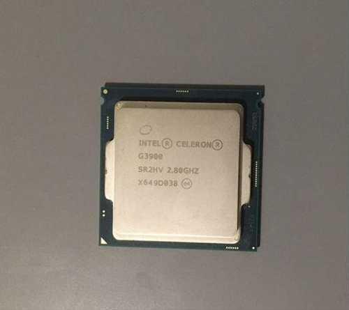 Процессор intel Celerone G3900