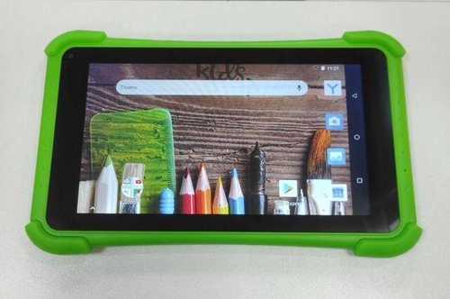 Детский планшет Dexp S270i Kids зеленый