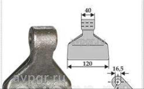 Ножи (молоток, резец) для косилки Orsi