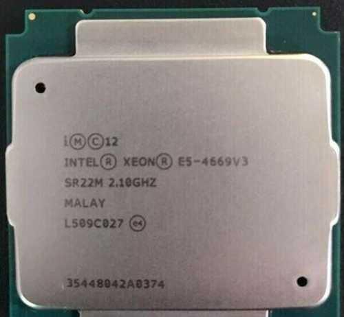 Intel Xeon E5-4669 V3 2.90GHz 18-Core 9.60GT/s