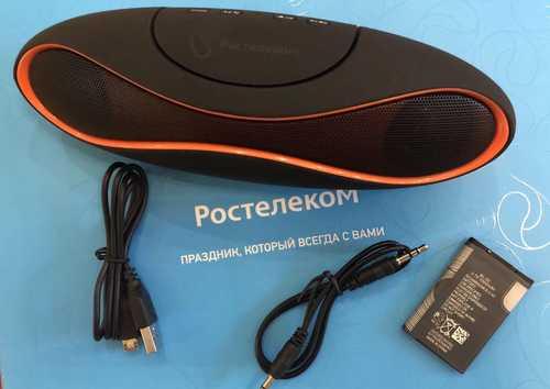 Колонка портативная с FM тюнером, Bluetooth