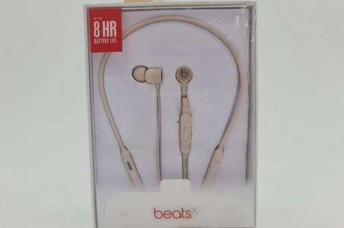 Беспроводные наушники Beats BeatsX Wireless бежевы