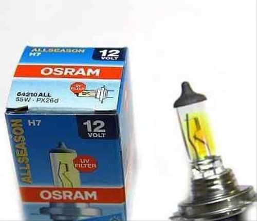 Лампа H7 12V 55W Osram Allseason (всепогодная)