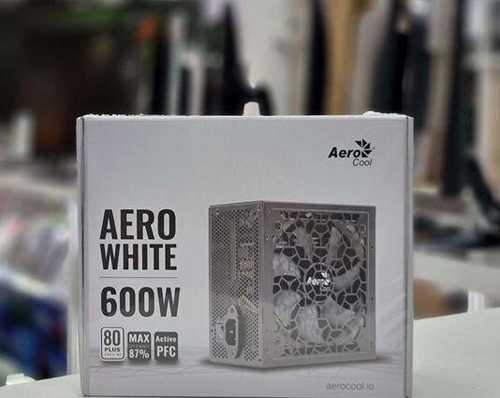 Блок питания 600w Aerocool Aero White
