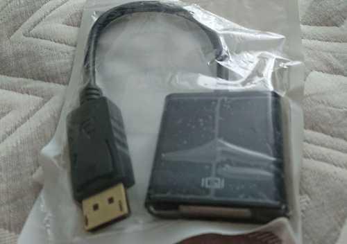 Кабель-адаптер DisplayPort M ) DVI F