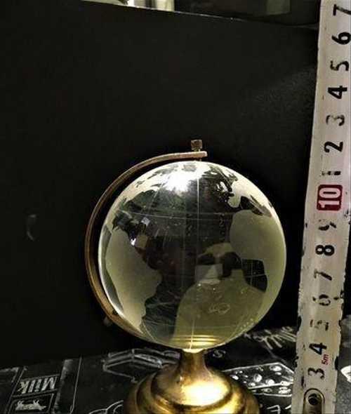 Глобус стекло на подставке сувенир подарок