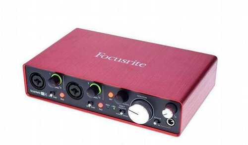 Звуковая карта Focusrite Scarlett 2i4 2nd Gen