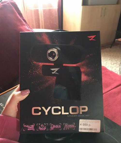 Веб камера zet gaming cyclop m100r1
