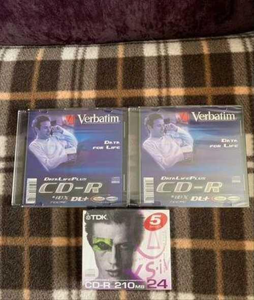 Чистые CD-R диски