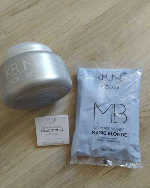 Осветляющая пудра keune magic blonde 500 гр