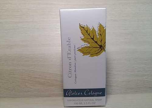 Atelier Cologne Citron d'Erable