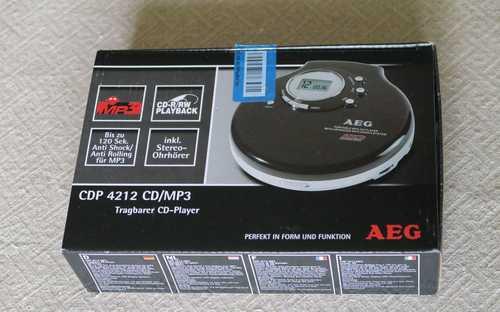 CD MP3 проигрыватель AEG CDP 4212