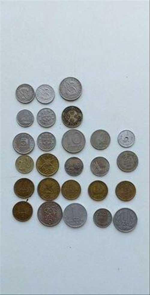 Монеты разных стран и годов