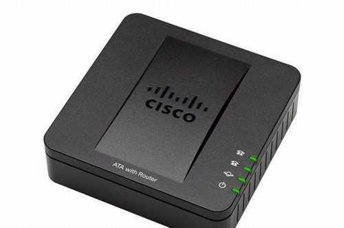 Адаптер для VoIP-телефонии Cisco SPA122 (голосовой