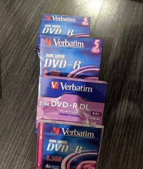 Болванка Verbatim DVD-R 8.5 GB