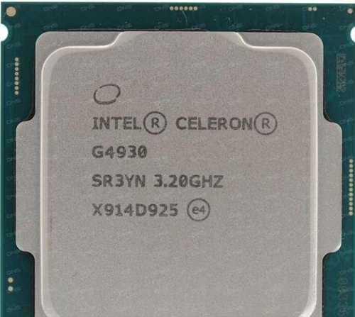 Процессор Intel celeron G4930 с кулером