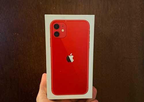 Apple iPhone 11 128Gb Red в мегафоне