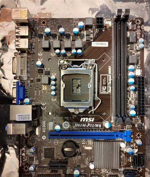 MSI H61M-P31 Socket 1155