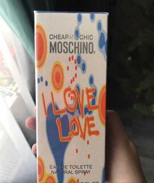 Туалетная вода оригинал moschino