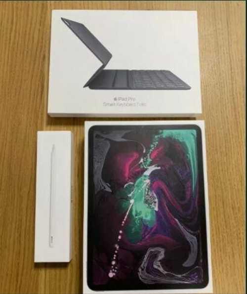 Apple iPad Pro 11" + Чехол-клавиатура + Pencil