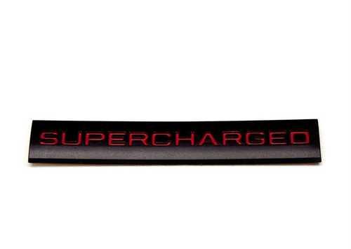 Эмблема на багажник Supercharged для Range Rover ч