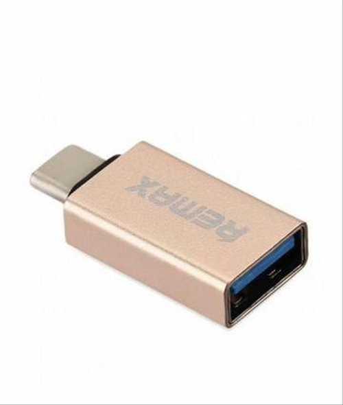 Переходник Type-C - USB(f) Remax RA-OTG1 Transcend