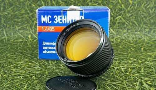 Зенитар-1С 85mm f/1.4 мс Canon продажа/обмен
