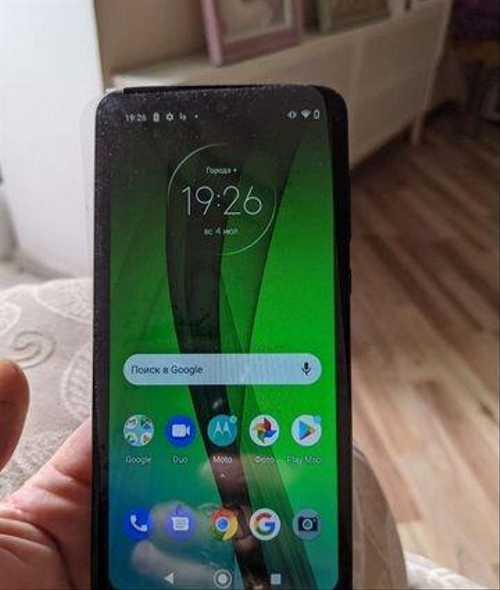Дисплей в сборе Motorola G7