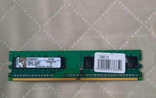 Kingston ddr2 1gb (KVR800D2N5/1G)