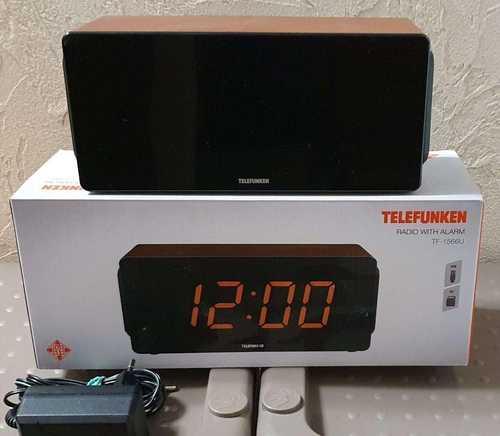 Часы-будильник настольные Telefunken TF-1566U