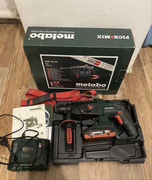 Metabo kha 18ltx аккумуляторный перфоратор в идеал