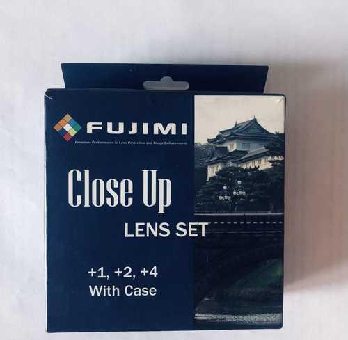 Линзы для фотоаппарата Fujimi close up lens set 77