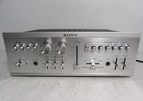 Sony TA-1150 Стерео Усилитель Япония 1973г