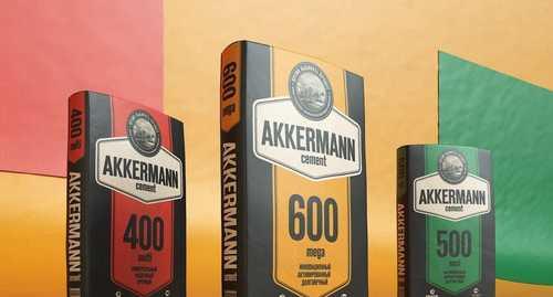 Цемент с завода akkermann