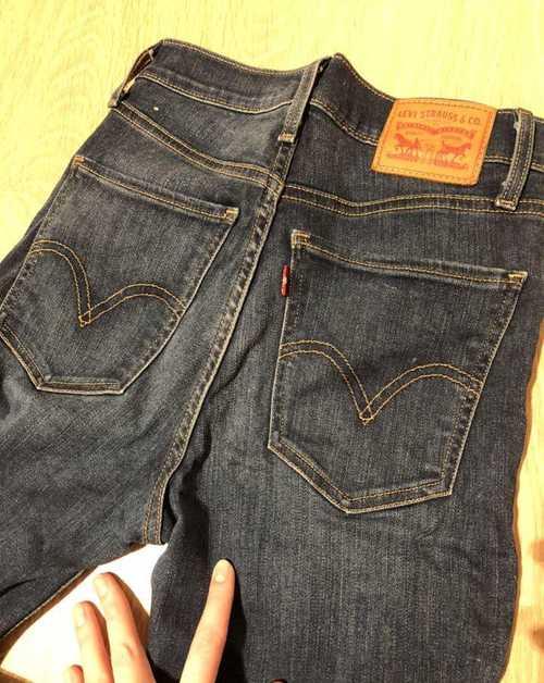 Levi’s skinny jeans высокая талия обтягивающие