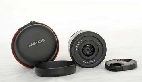 Samyang AF 24mm f/2.8 FE Sony E