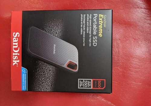Внешний ssd sandisk extreme portable 500gb