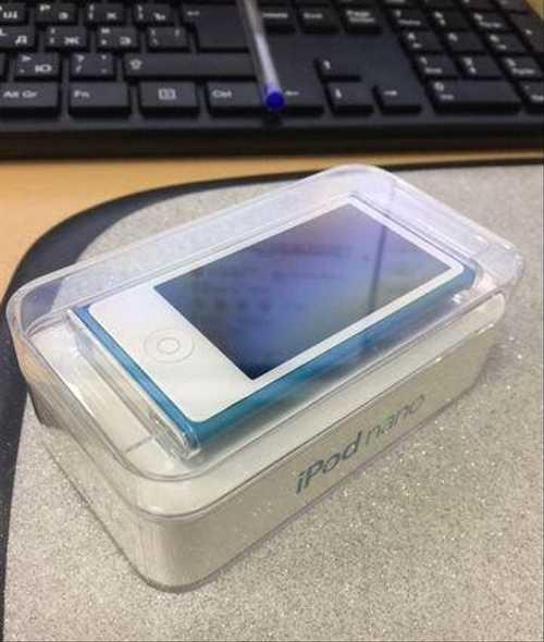 Плеер iPod nano 7 blue