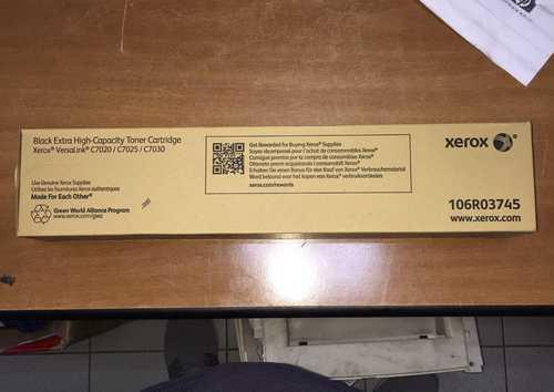 Тонер-картридж Xerox 106R03745