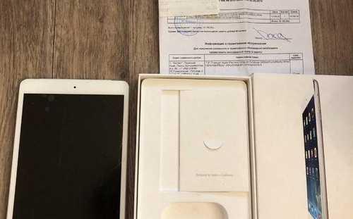 Айпад мини белый 16 GB iPad mini