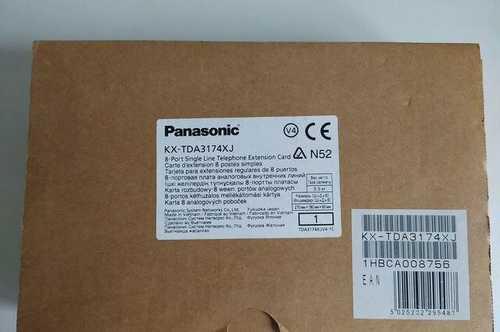 Плата расширения Panasonic KX-TDA3174XJ