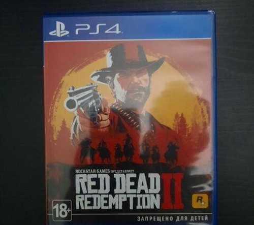 Диск Red Dead Redemption 2 для PS4