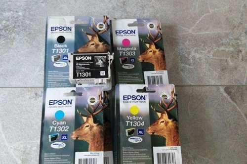 Картриджи epson 7 штук