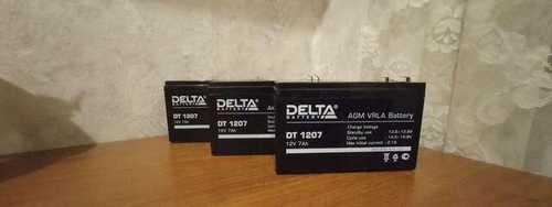 Акамулятор delta battery dt 1207