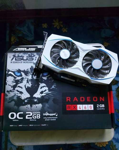 Видеокарта Radeon RX460 Dual 2GB