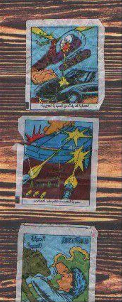 Вкладыши 90х Knight Rider