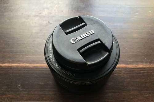 Объектив Canon EF-M 22mm 1:2 STM